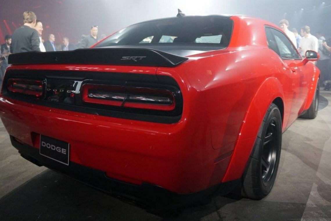 El nuevo e increíble Dodge Challenger Demon bate récords de fanáticos