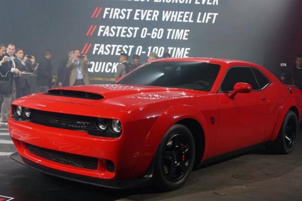 El nuevo e increíble Dodge Challenger Demon bate récords de fanáticos