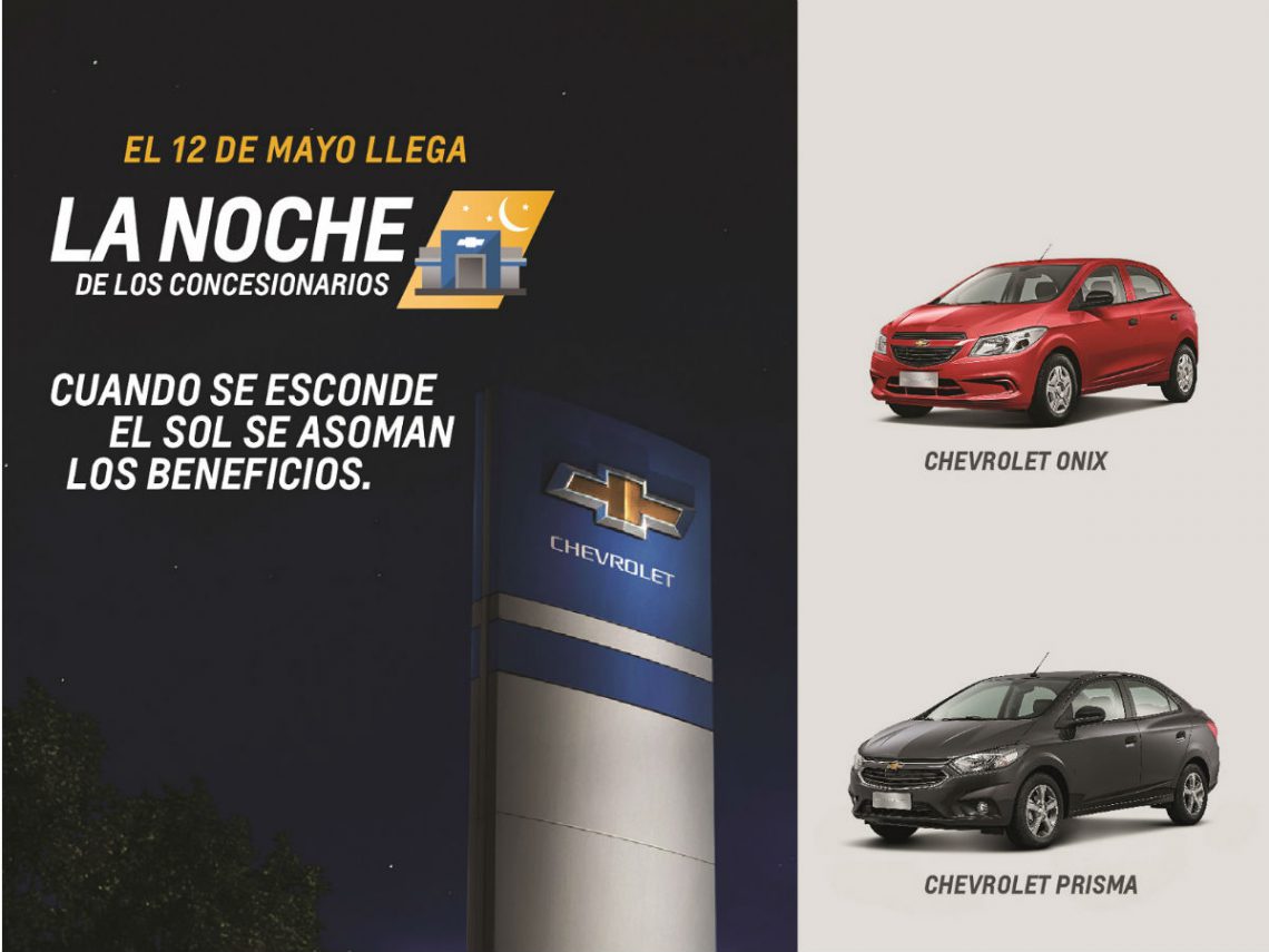 Chevrolet regresa con "La noche de los concesionarios"