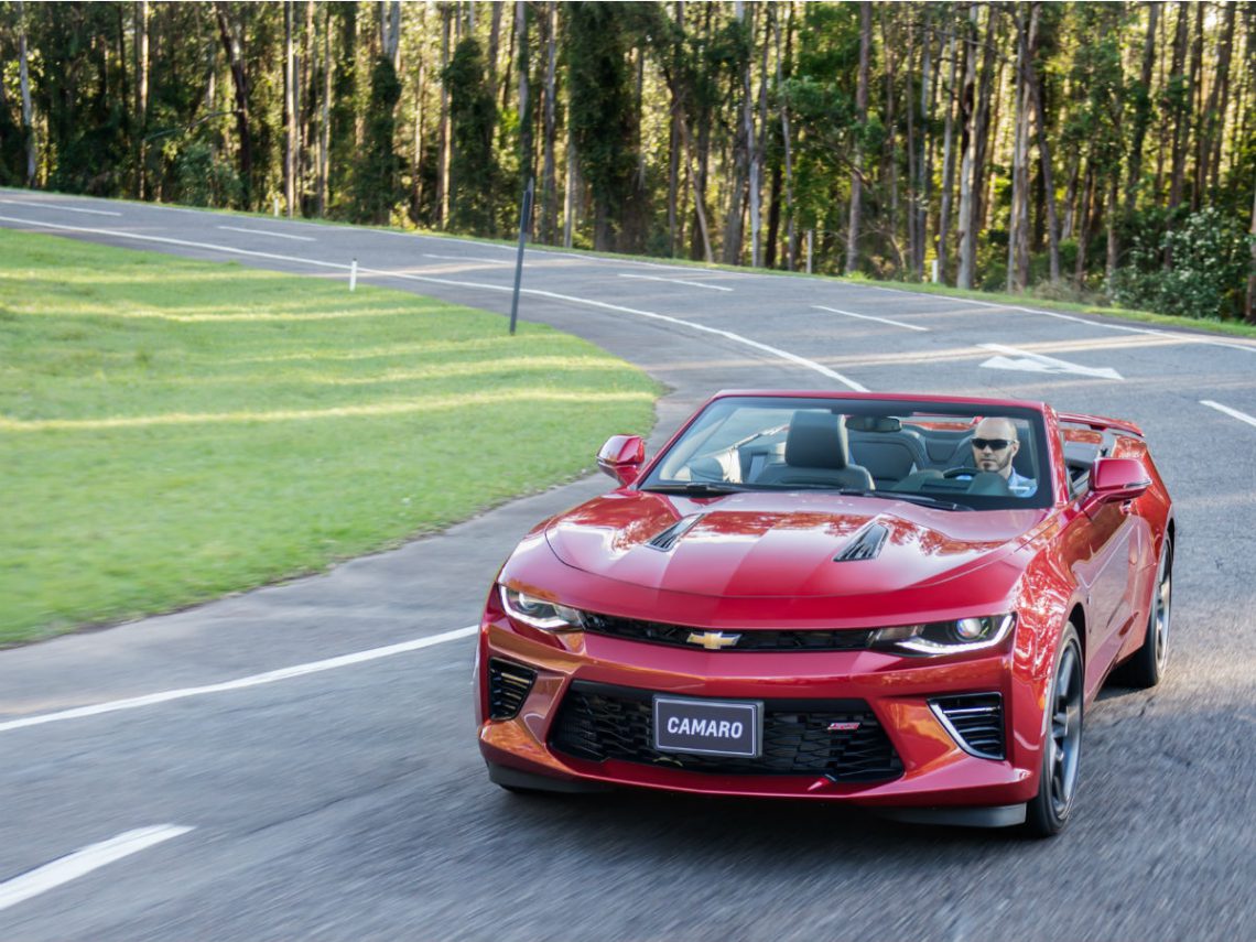 El Chevrolet Camaro sumó la carrocería Cabrio en Argentina