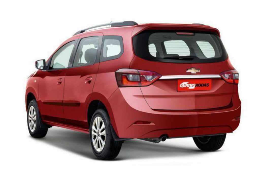 El Chevrolet Spin rediseñado llega en breve: primera imagen oficial aquí