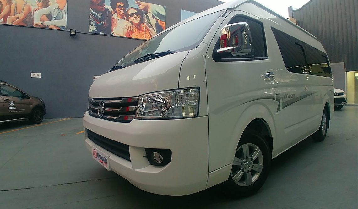 Conocimos el funcional Foton View CS2 para 16 pasajeros: video y precios