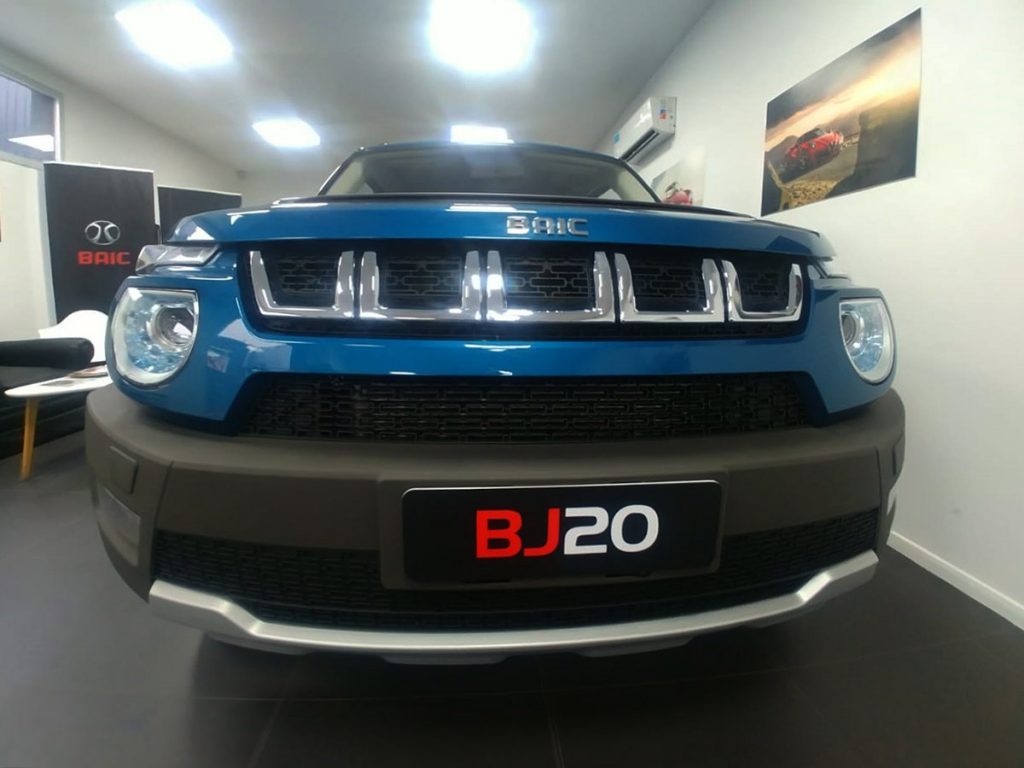 Te presentamos el Baic BJ20, el próximo SUV chino en llegar al país