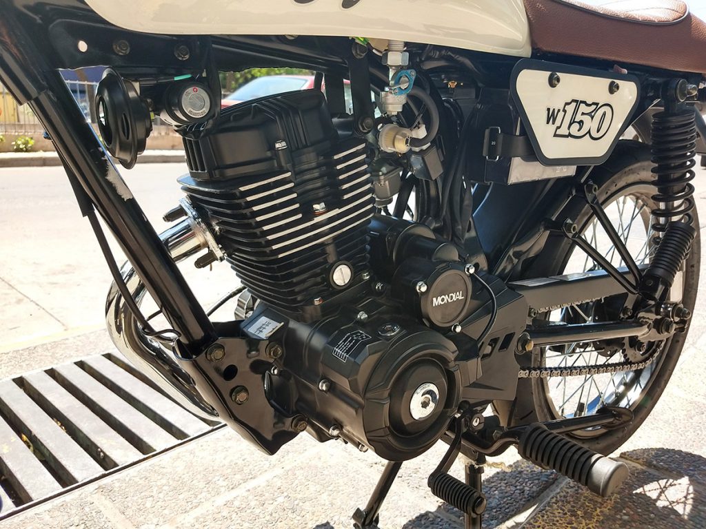 Mondial desembarca en Mendoza con la W150 Café Racer