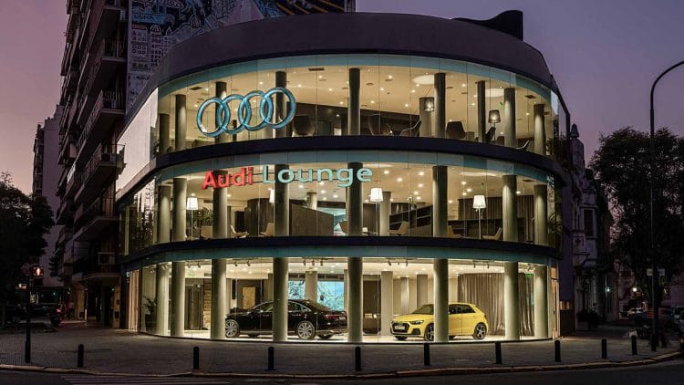 Audi Lounge: conocé el imponente espacio de la marca en Buenos Aires
