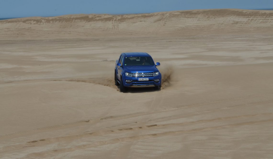 Nos subimos en la arena a la primera Volkswagen Amarok V6 258 caballos