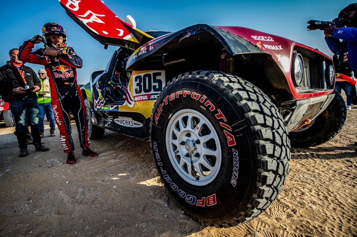 Los neumáticos del campeón Dakar: así son los BFGoodrich de Carlos Sainz