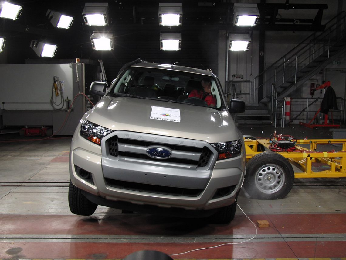 La nueva Ford Ranger mejoró su calificación en seguridad