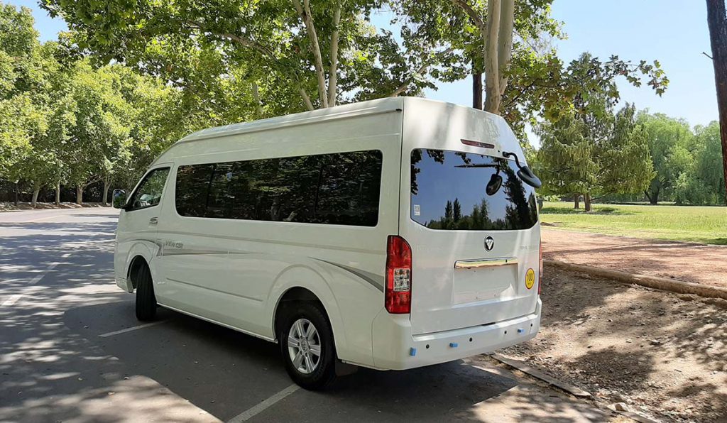 Foton View CS2: recorrimos el centro en la Van para 16 personas