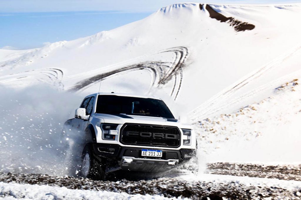 Fotos inéditas: el piloto Dakar Lucio Alvarez y la Ford F-150 Raptor ...