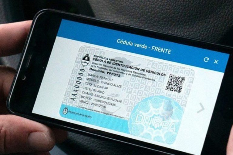 Nueva disposición: la "cédula verde" de autos y motos cambia su vigencia
