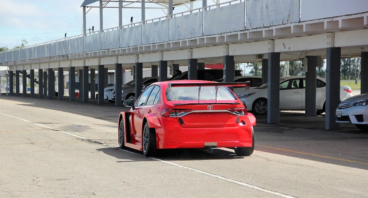 Comenzaron las pruebas al nuevo y picante Toyota Corolla TCR