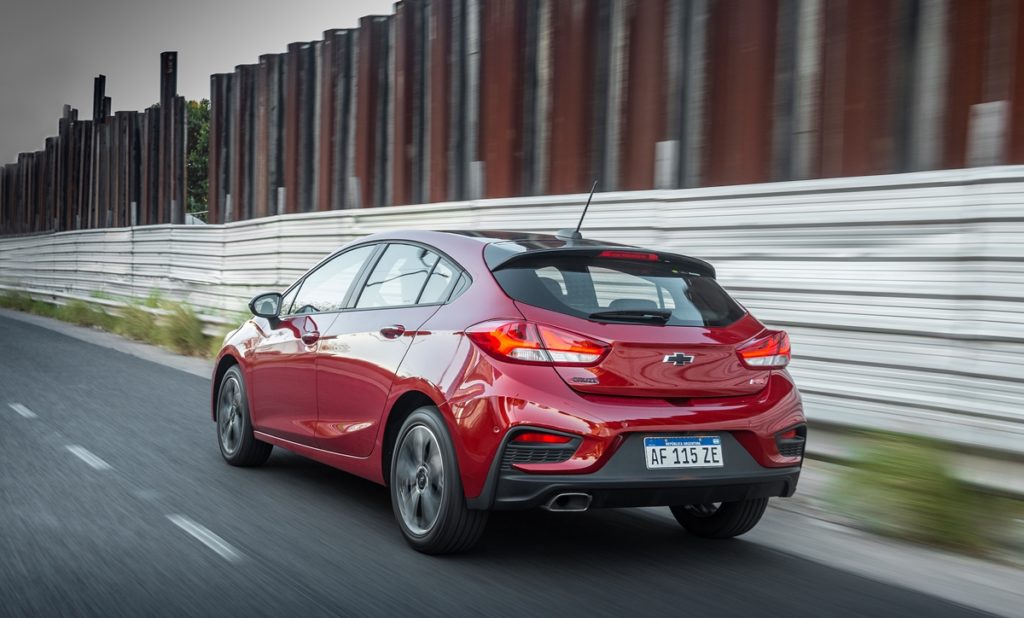 El sorprendente precio del Chevrolet Cruze para septiembre