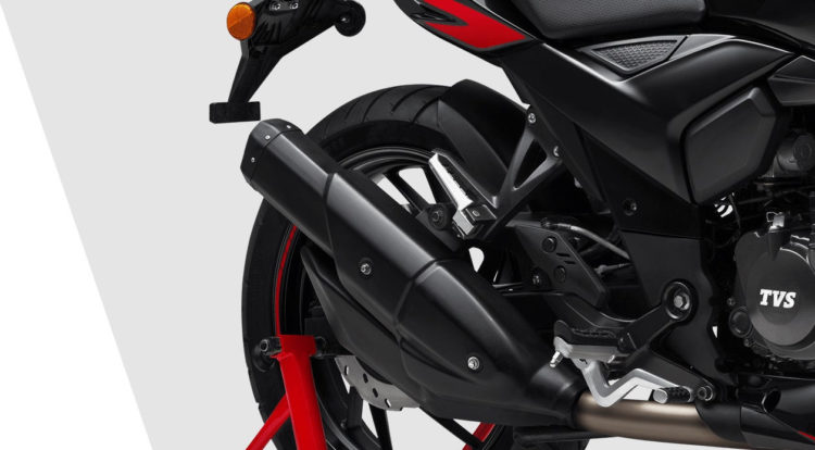 TVS RTR 200 FI ABS, la picante deportiva que llegó a Mendoza