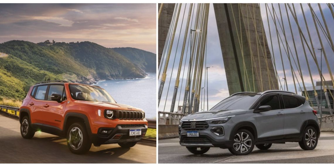 Jeep Renegade vs Fiat Pulse: precios y versiones