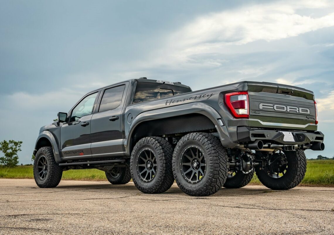 VelociRaptor 6x6: la nueva bestia de Hennessey sobre una Ford F-150