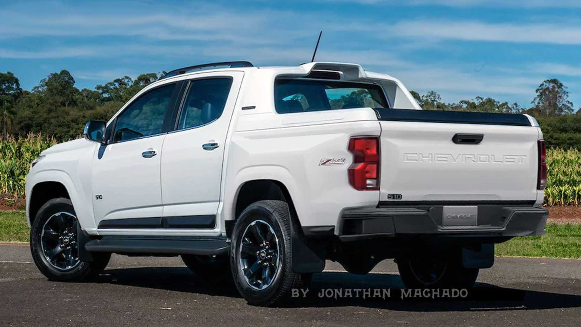 Chevrolet S10 2024: proyección adelanta como luciría la pikcup