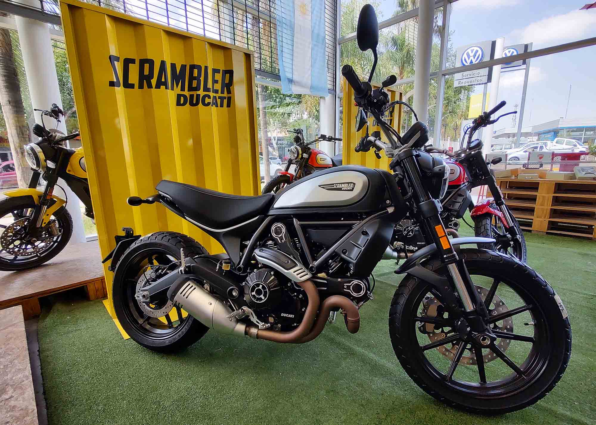 Ducati Scrambler Icon con financiación ideal para aprovechar