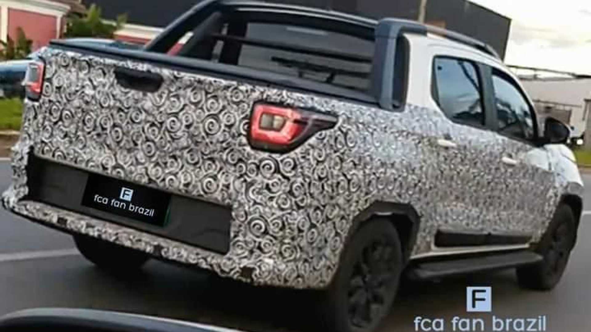 Fiat Strada 2024: descubierta en Brasil con nuevos detalles
