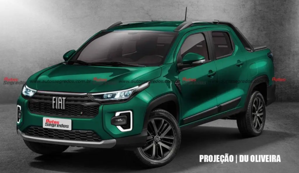 La Fiat Strada Turbo 2024 presenta el diseño de las variantes Ranch y Ultra