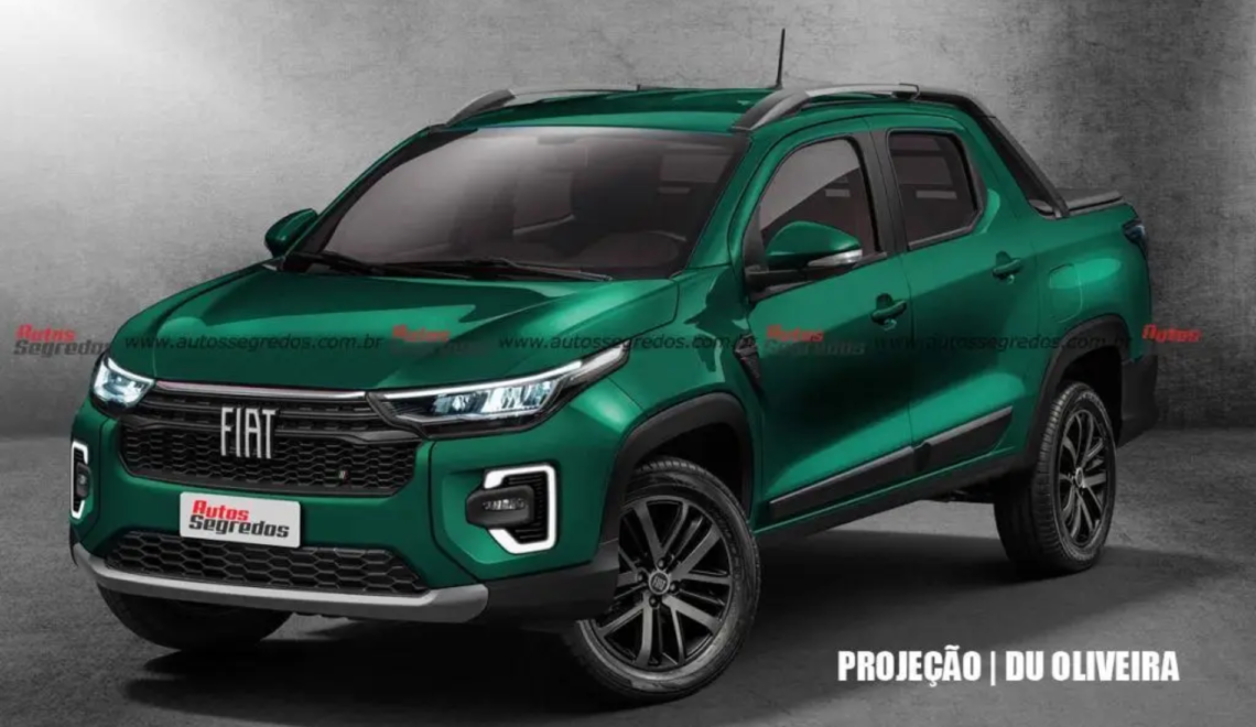 La Fiat Strada Turbo 2024 presenta el diseño de las variantes Ranch y Ultra