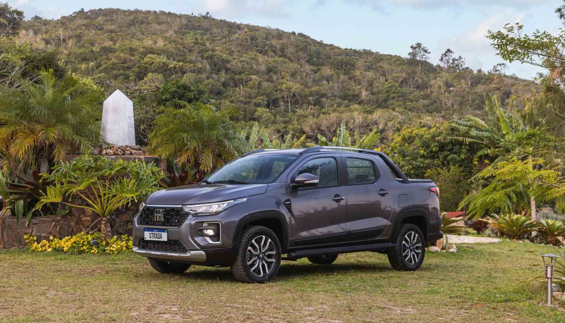 La nueva Strada con motorización turbo se presentó en Brasil