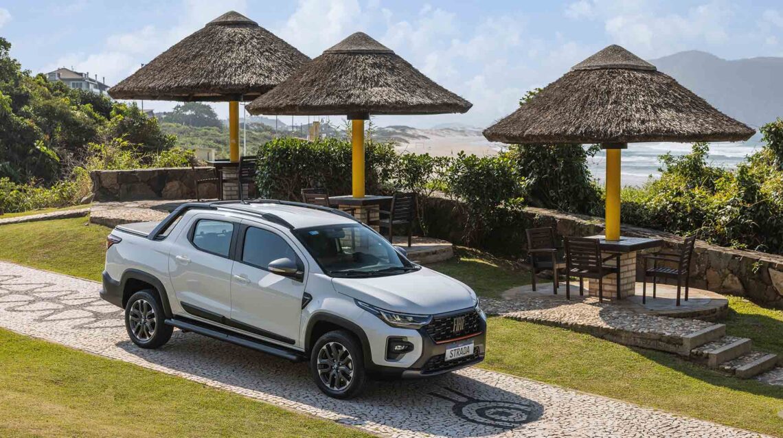 La nueva Strada con motorización turbo se presentó en Brasil