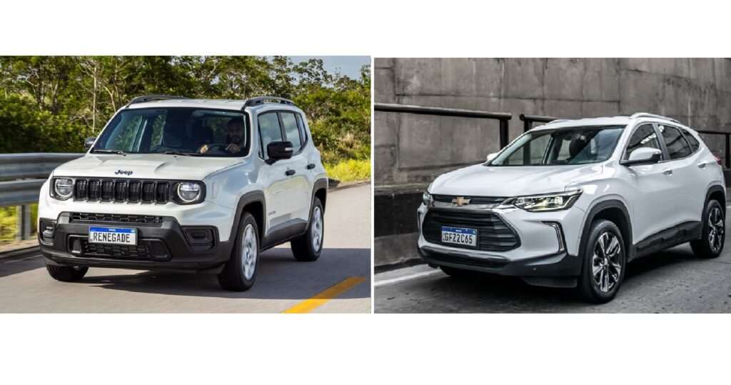 Jeep Renegade vs Chevrolet Tracker ¿cuánto cuestan hoy?