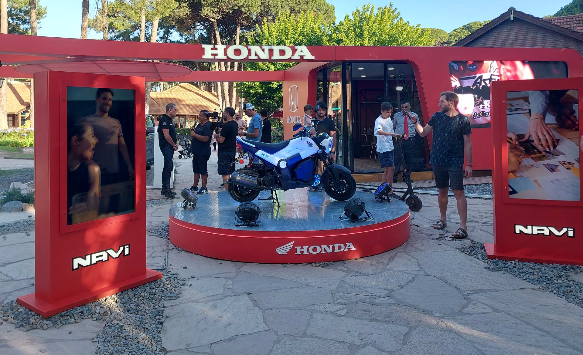Honda Navi, la nueva moto 110 que Honda prepara para Argentina