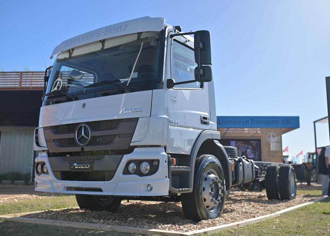 Conocé el nuevo Mercedes Atego 1721 automatizado que llega a Mendoza