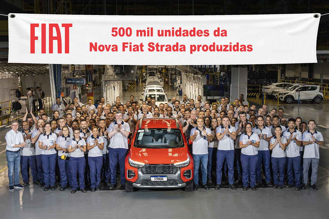 La nueva Fiat Strada alcanza un importante récord de producción