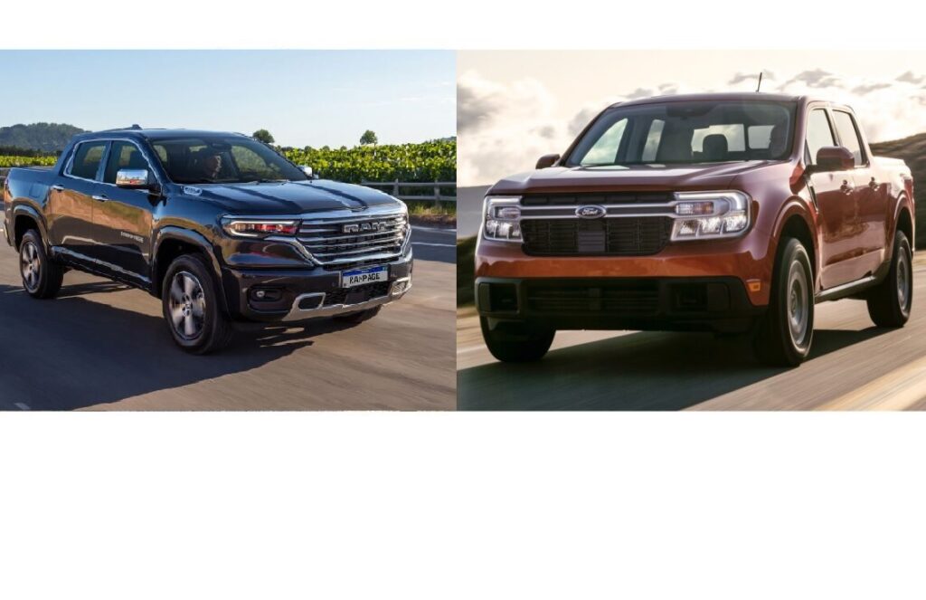 Ford Maverick VS RAM Rampage: precios de julio