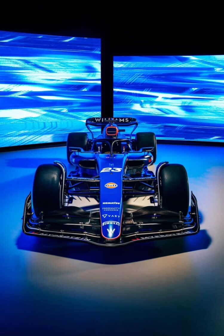 Así es el auto de Franco Colapinto para Fórmula 1