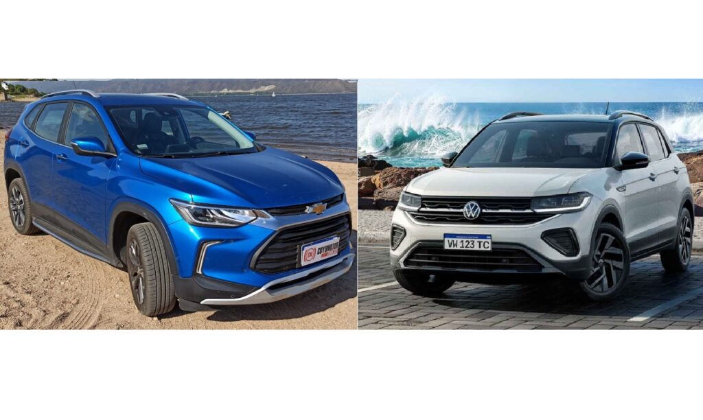 Chevrolet Tracker VS Volkswagen T-Cross: sus precios hoy