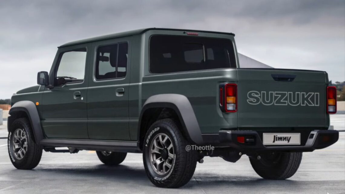 Suzuki Jimny versión pick-up: el modelo 2025 que todos soñamos conducir