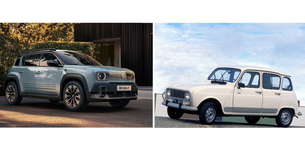 Renault 4 ¿Qué propone el Nuevo R4 frente al original?