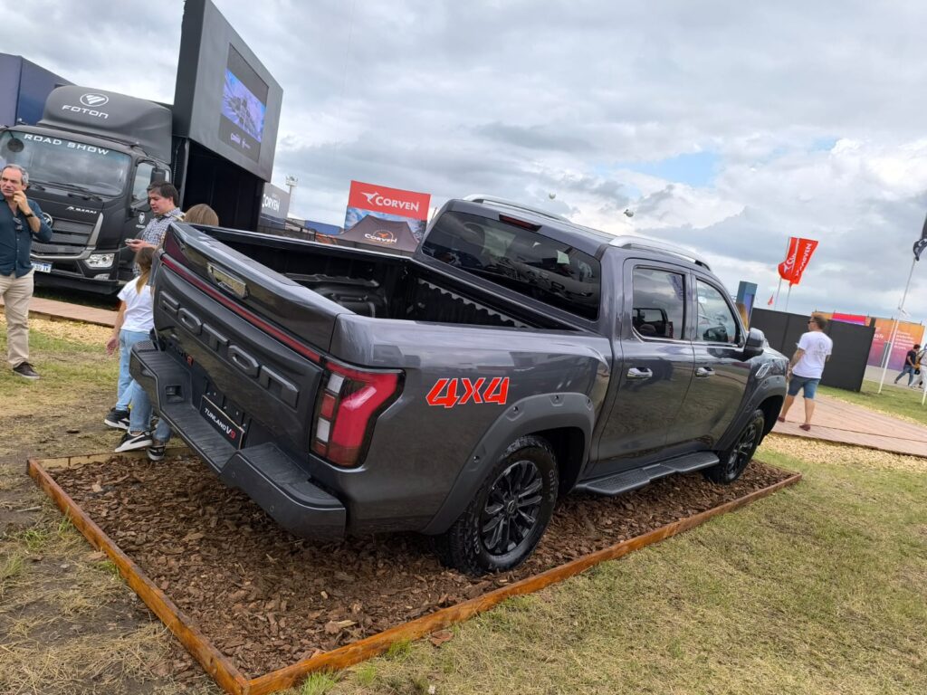 Así es la imponente Foton Tunland V9: precio y detalles